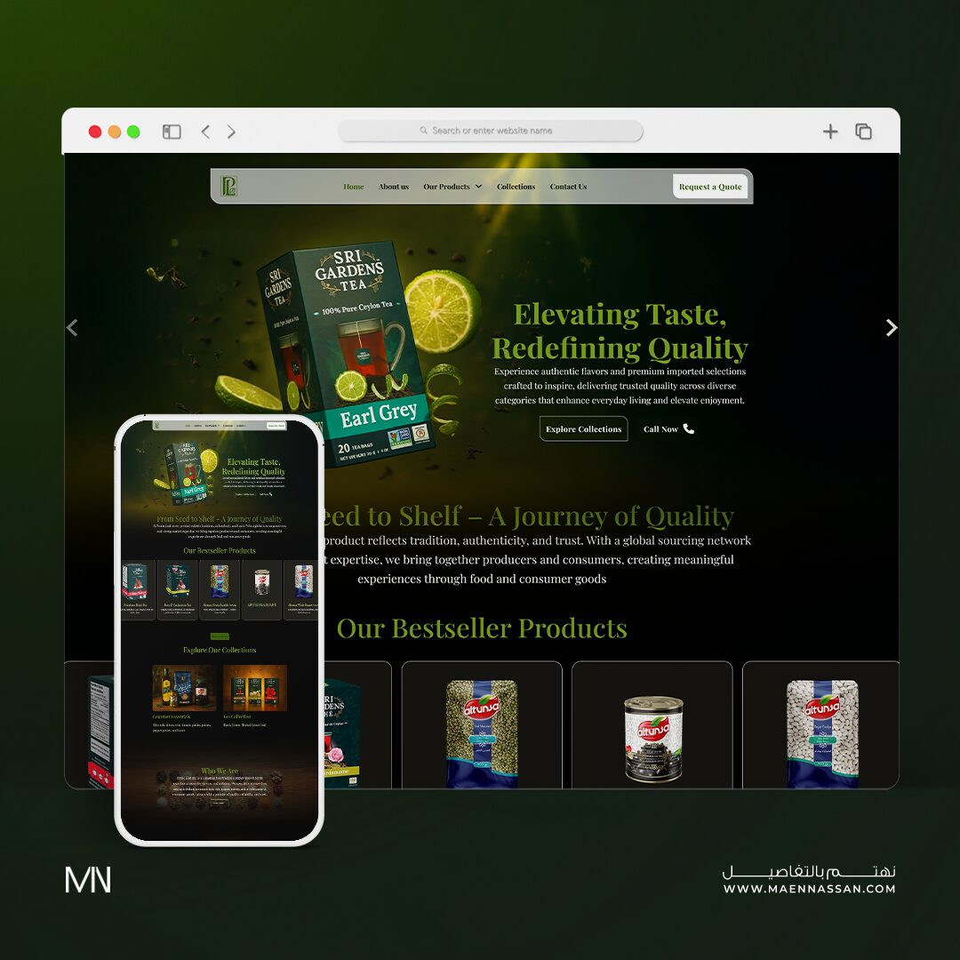 Prime Leaf Website - MAEN NASSAN